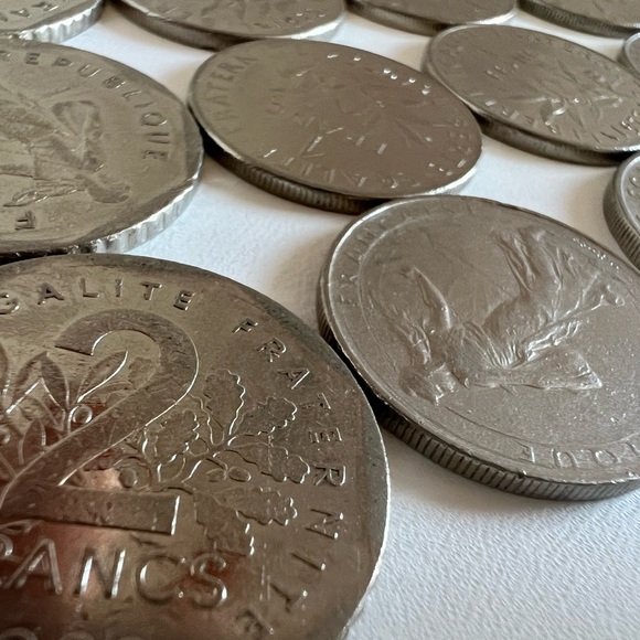 Other | Mix Lotta French Franc Coin | Poshmark